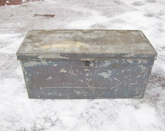 Galvanized tool box | Etsy