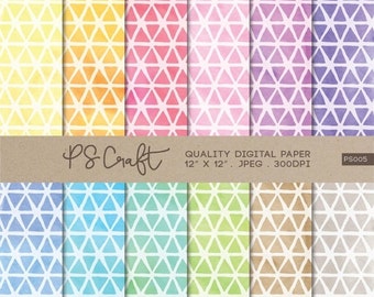 Digital papers clipart illustrations for creatives by pscraft