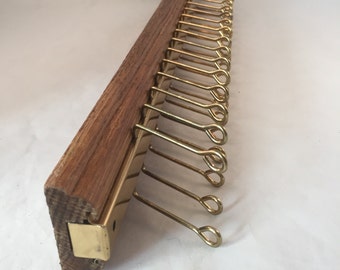 Wall mount tie rack | Etsy