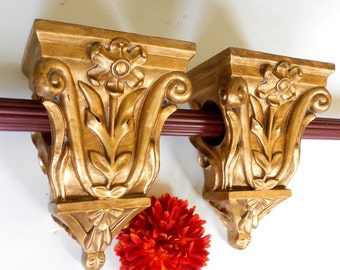 Unique curtain rod bracket related items | Etsy