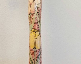 Walking stick / staff of Colorado Aspen Wood