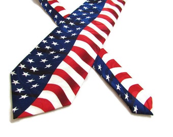 American flag tie | Etsy