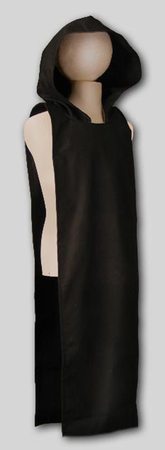 Scapular long tabard with hood many colors by GarbTheWorldJulles