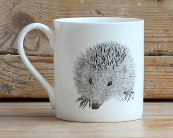 Hedgehog mug | Etsy