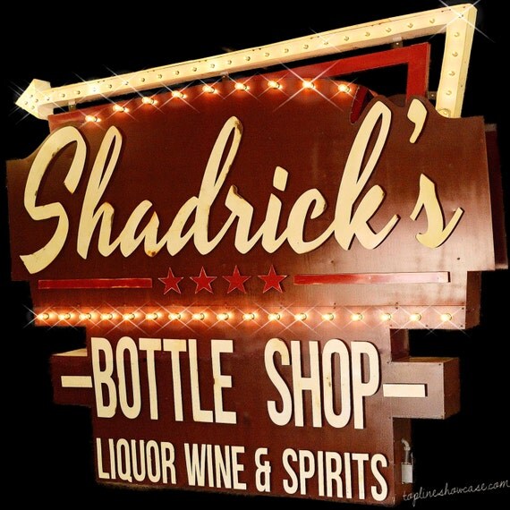 Custom Marquee Street Sign custom double sided signs LIGHTED