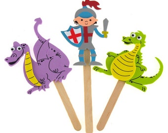 Knight puppet | Etsy