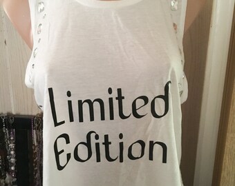 Rhinestone crop top | Etsy