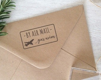 Air mail stickers | Etsy