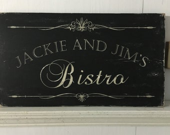 Bistro sign | Etsy
