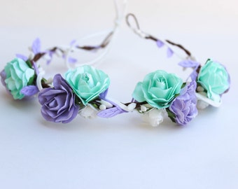 Lavender crown | Etsy