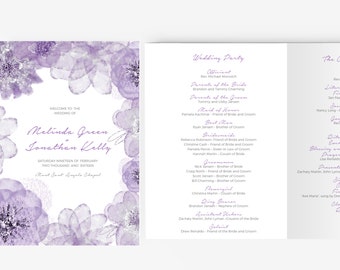 Purple programs | Etsy