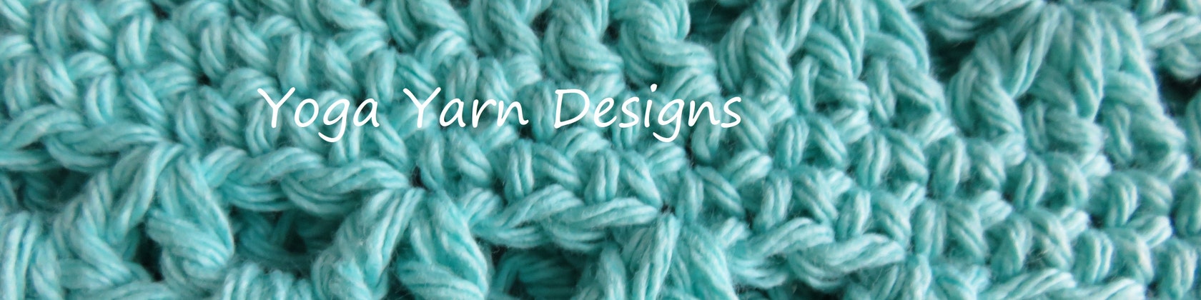 handmade personalized yoga afghans accessories by YogaYarnDesigns