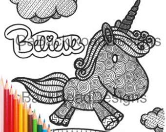 Zendoodle coloring | Etsy