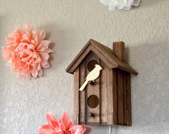 Birdhouse nightlight | Etsy