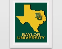 Unique baylor university related items | Etsy