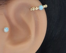 Unique helix piercing related items | Etsy