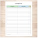 Printable Nanny Log Daily Infant Care Sheet Babysitter