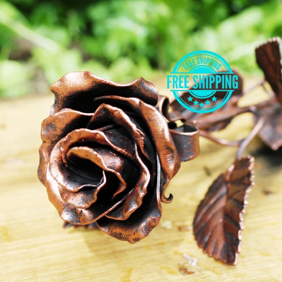 Handmade Metal Rose The Perfect Gift Every Time. Steel Rose