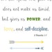2 Timothy 1:7 Print by 5thAveMarket on Etsy