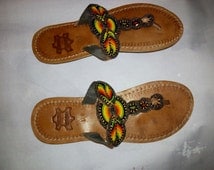 Popular items for african sandals on Etsy