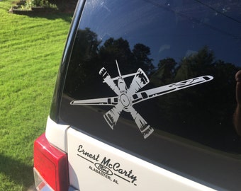 Unique airplane decal related items | Etsy