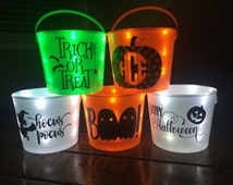 Unique light up bucket related items | Etsy