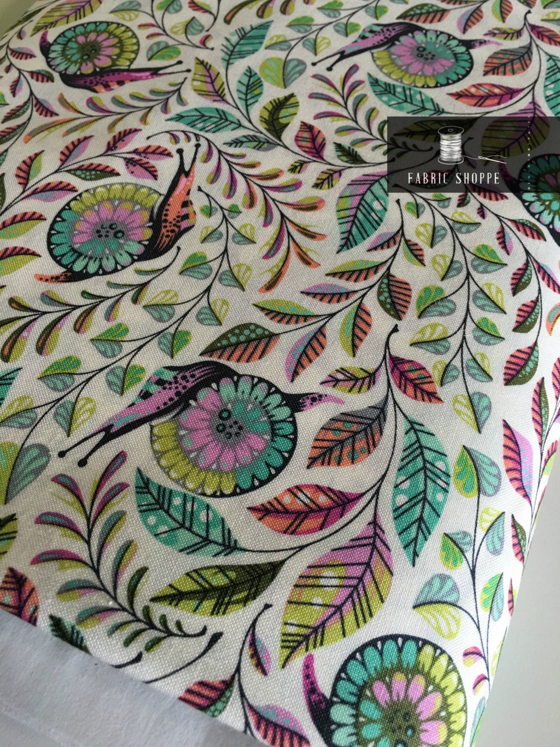 Tula Pink fabric Slow and Steady Collection by FabricShoppe