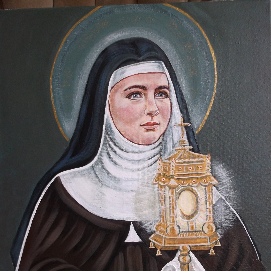 St. Clare of Assis Poor Clares 8x10