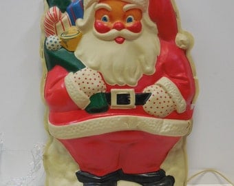 Unique light up santa related items | Etsy