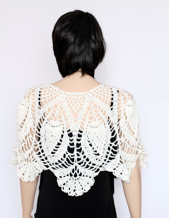 Crochet Shawlette Pattern Shoulder Shawl Pattern by etty2504