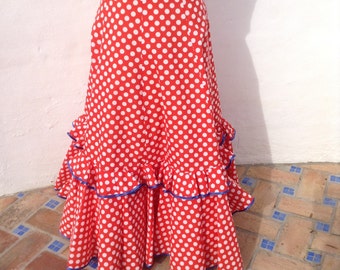 Flamenco skirt | Etsy