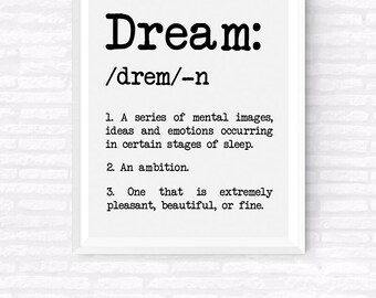 Unique dictionary font related items | Etsy