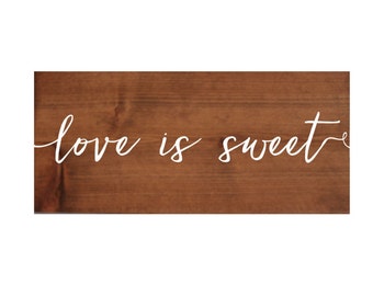 Items similar to PRINTABLE 5x7" Wedding Sign, Candy Bar, Dessert Table ...