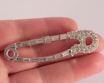 Unique silver scarf pin related items | Etsy