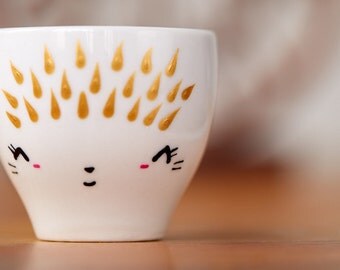 Hedgehog mug | Etsy
