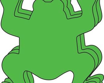 Frog cutouts | Etsy