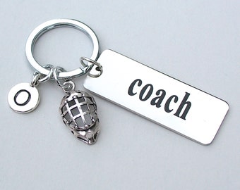 Hockey keychain | Etsy