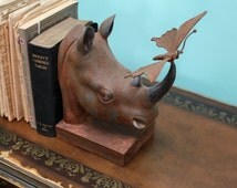 Popular items for animal bookend on Etsy