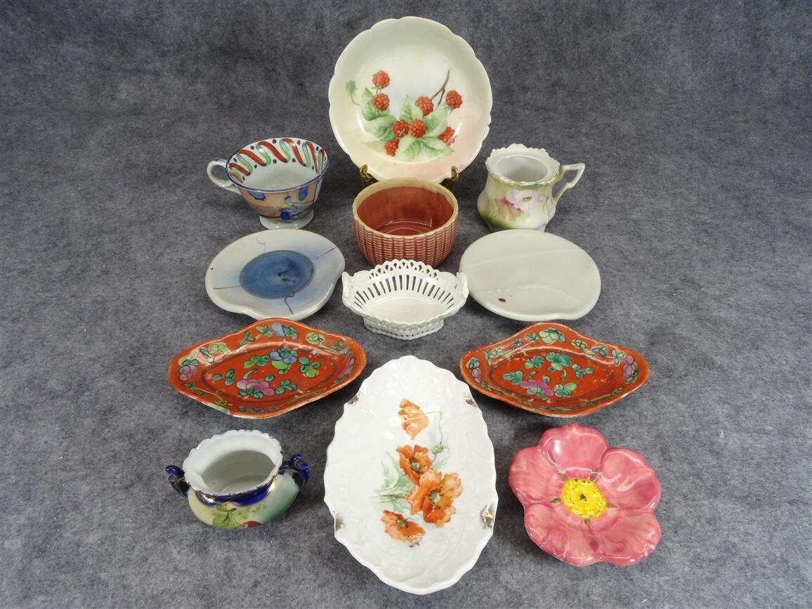 Assortment of Vintage Trinket Dishes And other Items 12 Pieces – Haute ...