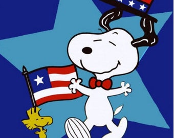 Snoopy Driving The School Bus with Charlie Brown by MagnetsbyAbby