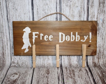 Unique free dobby sign related items | Etsy