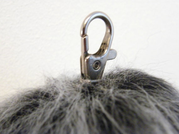 Grey Wolf Tail Faux Fur Clip On Cosplay by MadeInTheForest on Etsy