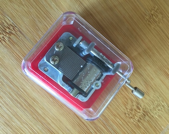 Hand crank music box | Etsy