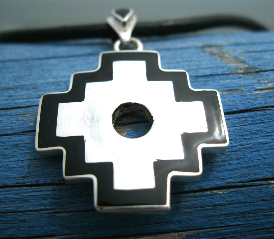 Chakana inca cross spiritual jewelry peru peruvian cross