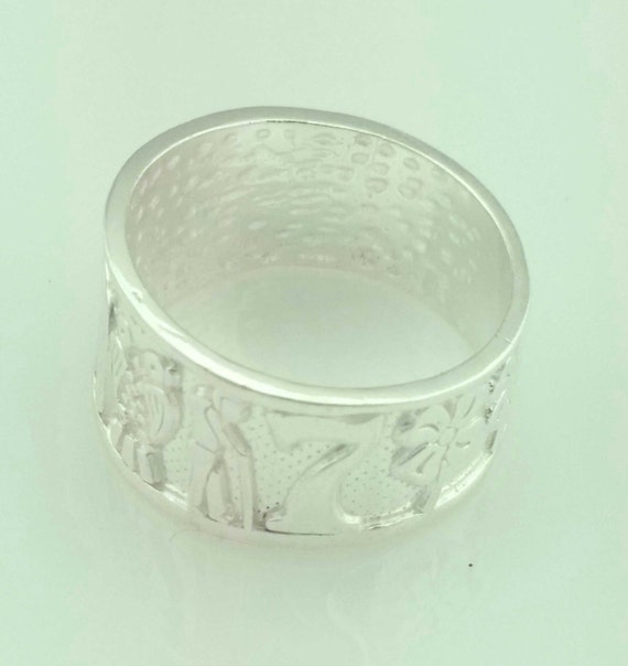 Sterling Silver Good Luck Ring Silver Lucky by Alyssasdreams