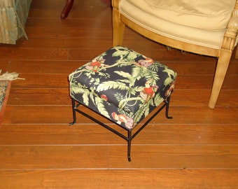 Metal foot stool | Etsy