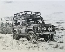 Popular items for land rover defender on Etsy