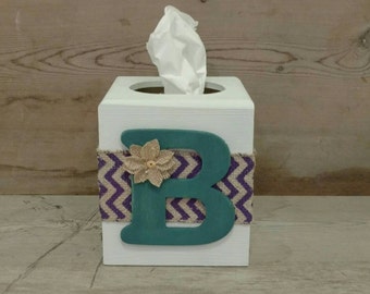 Tissue box cover | Etsy