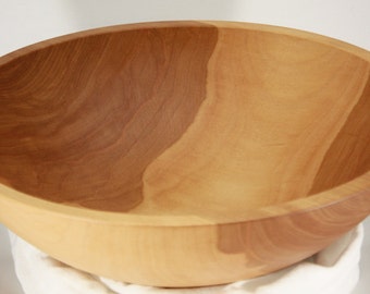 Large wood bowl | Etsy