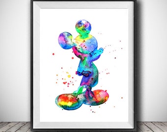 Abstract disney art | Etsy